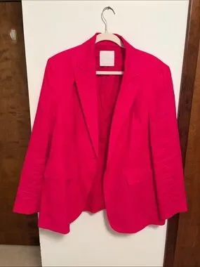 Mango | Pants & Jumpsuits | Mango Womens Hot Pink Blazer And Pants Set ...